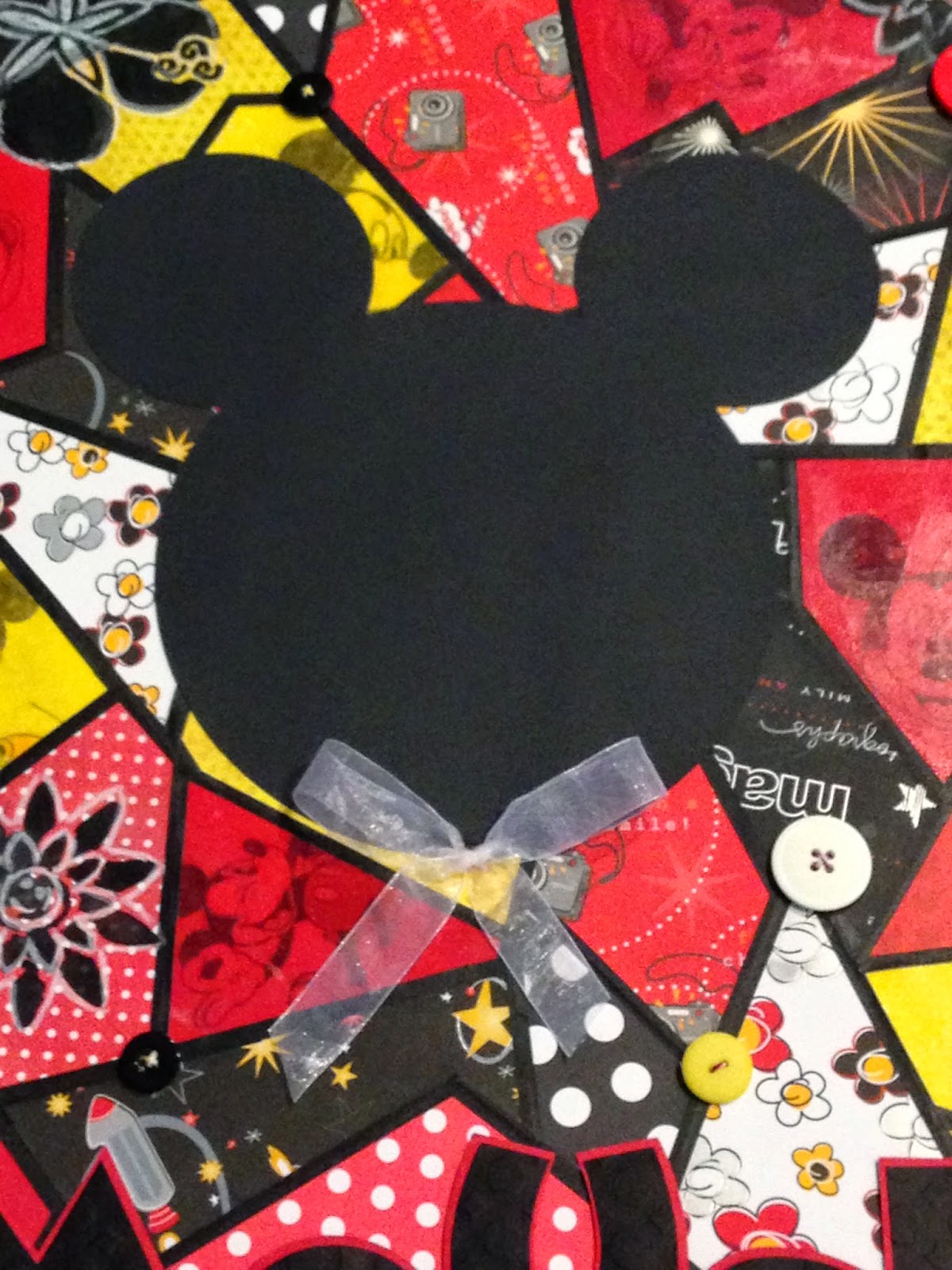 Connie Can Crop: Mickey Mouse Collage- LoveBug Creations